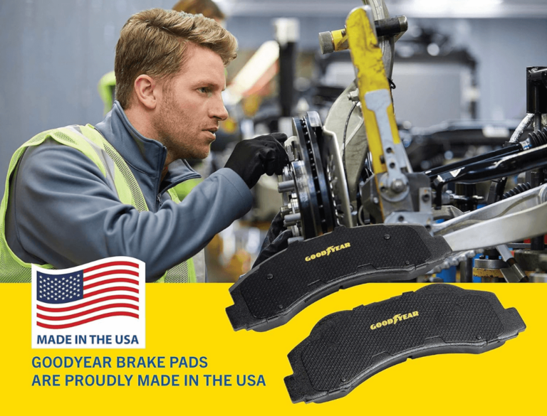 Dodge Charger Brake Pads with Vulcan Braid Shim Technology - Goodyear ...